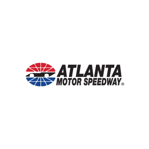 Atlanta Motor Speedway Logo Nascar Drivers Test On Newly Renovated